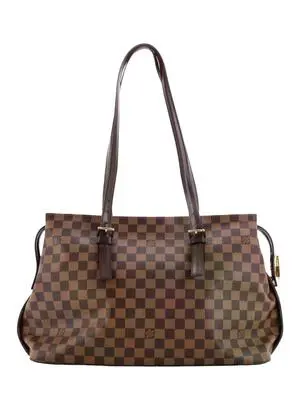 LOUIS VUITTON Damier Chelsea Handbag - Brown