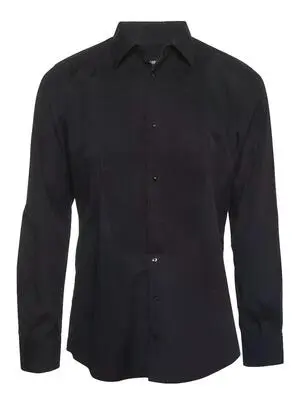 Dolce & Gabbana Cotton Buttoned Shirt - Black