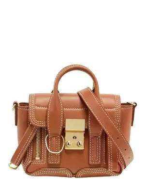 3.1 Phillip Lim Pashli Mini Tote Bag - Brown