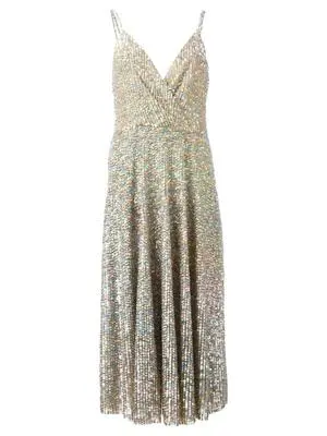 Valentino Garavani Sequinned Midi Dress - Multicolour