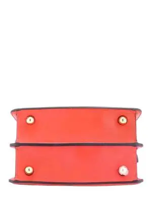 Fendi Peekaboo Iseeu Petite Bag In Leather - Red