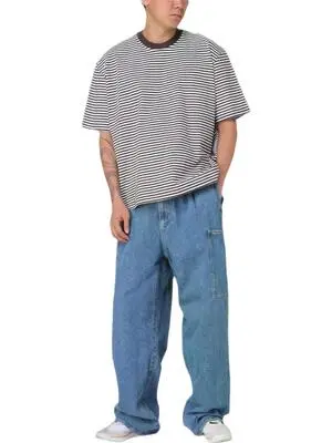 Sunnei Pleated Wide-leg Jeans - Blue