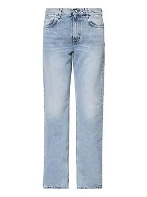 TOTEME Straight-leg Low-rise Denim Jeans - True Vintage