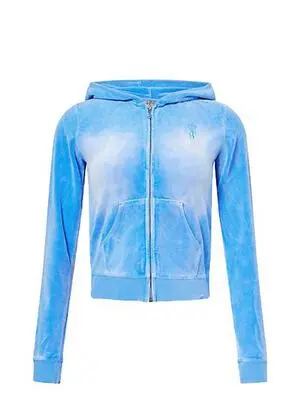 Juicy Couture Robyn Cotton-blend Hoodie - Regatta