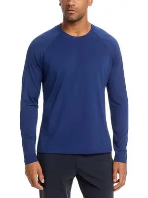 FAIR HARBOR Anchor Long Sleeve Rashguard - Navy