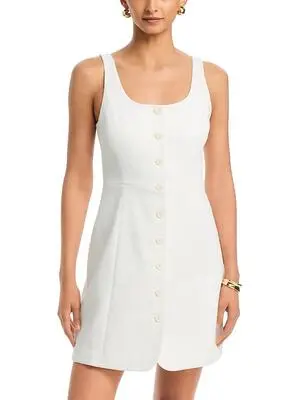 Theory Sculpted Mini Dress - Ivory