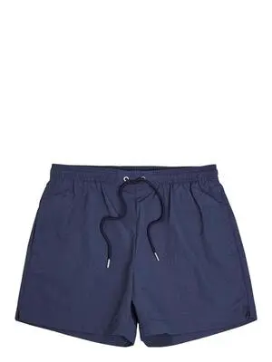 BOSS Printed Shell Swim Shorts - Navy