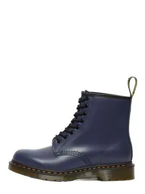 Dr. Martens 1460 Smooth Leather Lace Up Boots - Blue