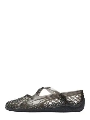 PUMA Speedcat Ballet Jelly Flats - Black/silver