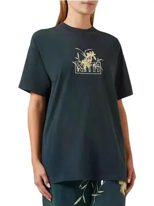 Kith Iris Box-logo T-shirt - Blue