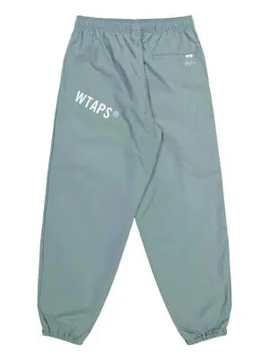 WTAPS Spst2001 Logo-print Track Pants - Grey
