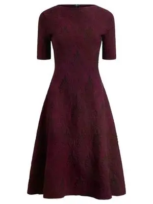 ETRO ETRO Jacquard Medallion Motif Midi Dress
