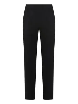 Moschino High-waist Tailored Trousers - Black