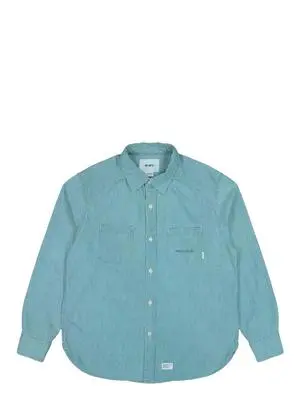 WTAPS Cb Long-sleeved Shirt - Blue