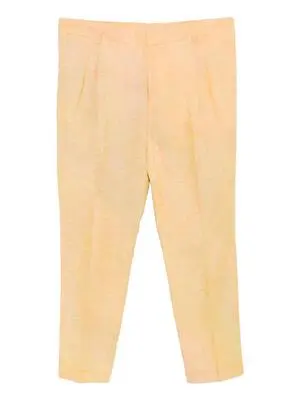 DANIELE ALESSANDRINI Tailored Trousers - Orange