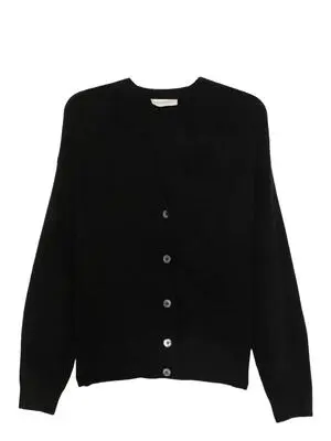 SERGIO MORETTI FIRENZE Sergio Moretti Firenze Ribbed Knit V-Neck Cardigan