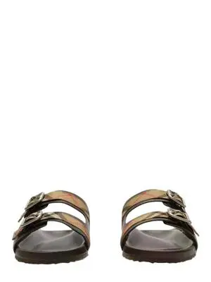 Burberry Leather Urchin Sandals - Brown