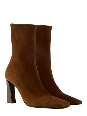 GIUSEPPE ZANOTTI Seal Stretch Bootie 90 - Brown