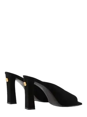 GIUSEPPE ZANOTTI Seal Mules - Black