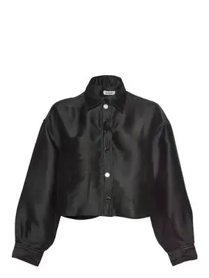 SANDRO Sandro Cropped Oversized Shirt