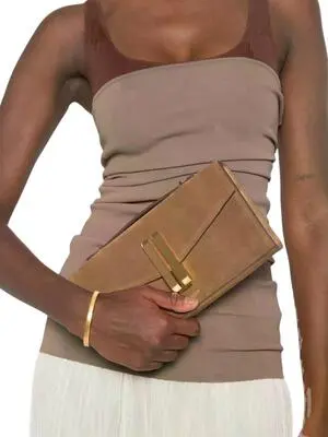 DEMELLIER The Vancouver Clutch Bag - Neutrals