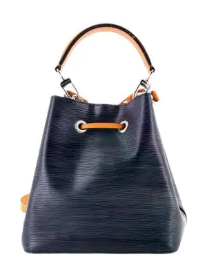 LOUIS VUITTON Neonoe Handbag Epi Leather Bb Bucket Bag - Blue