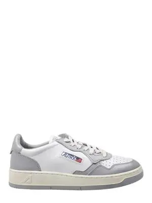 AUTRY Medalist Perforated Panel Sneakers - White