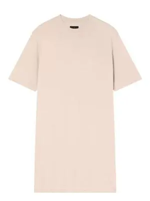 Armani Exchange Jersey T-shirt Mini Dress - Neutrals