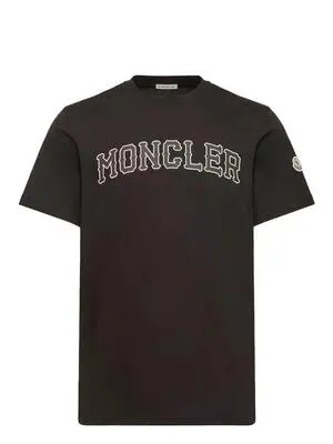 Moncler Logo-print T-shirt Black