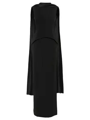 Solace London Annie Maxi Dress - Black