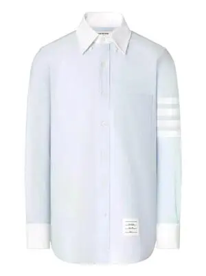 Thom Browne Oxford 4-bar Shirt - Blue