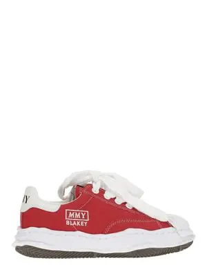 Mihara Yasuhiro MAISON MIHARA YASUHIRO Blakey Canvas Sneakers Red