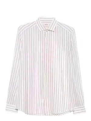 VELA SHOP Striped Long-sleeve Shirt - Neutrals