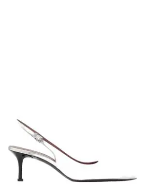 Premiata Slingback Pumps - Silver