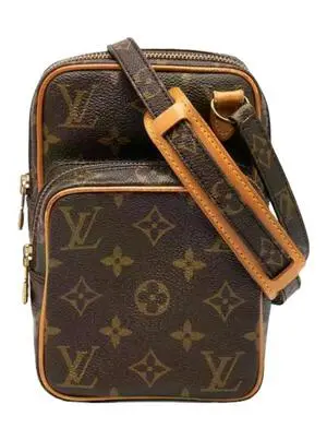 LOUIS VUITTON Monogram Canvas Mini Amazone Crossbody Bag - Brown
