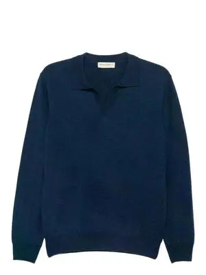 SERGIO MORETTI FIRENZE V-Neck Long Sleeve Sweater