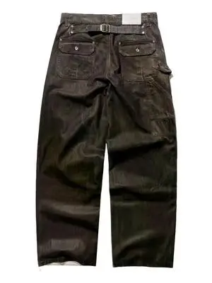 FELICEORT Double Knee Trousers - Brown