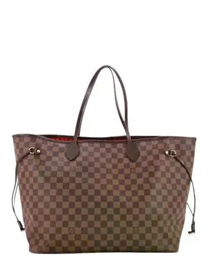 LOUIS VUITTON Damier Gm Tote Bag - Brown