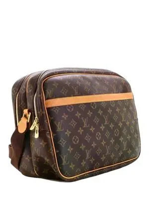 LOUIS VUITTON Reporter Bag Monogram Canvas Gm - Brown