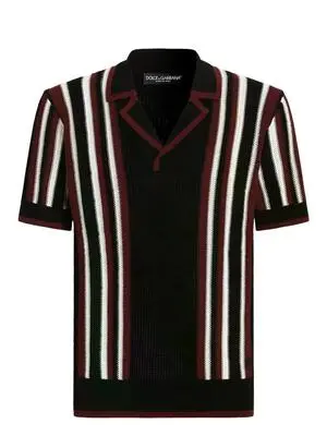 Dolce & Gabbana V-neck T-shirt - Black