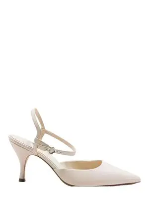 AeydĒ Catelyn Pointed-toe Pumps - Neutrals