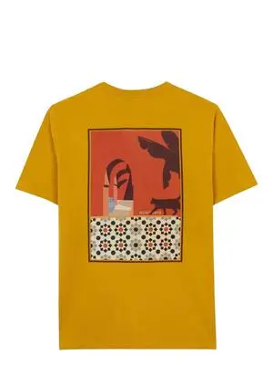 NOWADAYS Graphic-print T-shirt - Yellow