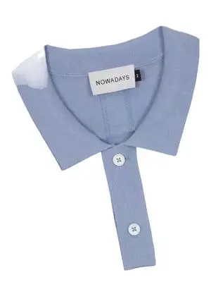 NOWADAYS Short-sleeve Polo Shirt - Blue