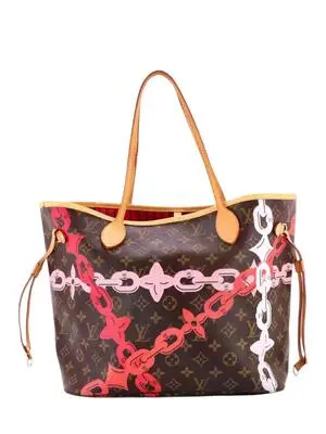 LOUIS VUITTON Monogram Canvas Mm Tote Bag - Brown