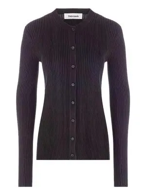 TONYWACK Ribbed Knit Cardigan