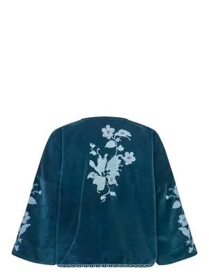 LOLLYS LAUNDRY Ambyll Embroidered Jacket - Blue