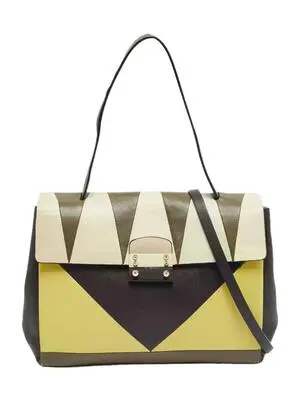 Valentino Garavani Leather Shoulder Bag - Brown
