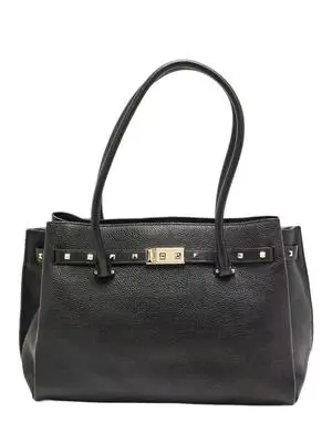 Michael Kors Addison Stud-embellished Tote Bag - Black