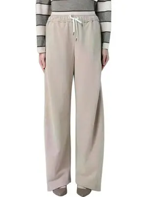 Brunello Cucinelli Drawstring Wide-leg Trousers - Neutrals