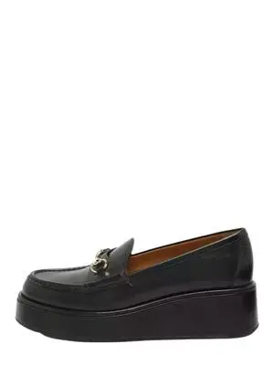 Gucci Jordaan Platform Loafers - Black